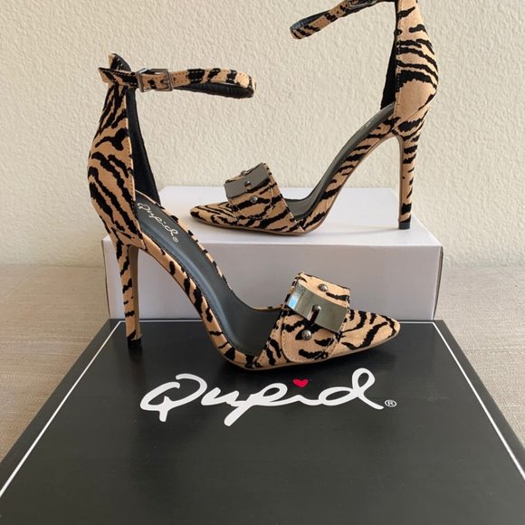 Qupid | Shoes | Womens High Heels Tanblack | Poshmark